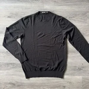 Uniqlo | Sweaters | Uniqlo Mens Extra Fine Merino Crew Neck Sweater ...